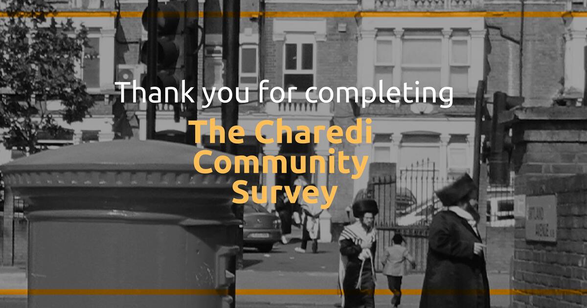 Thank you for completing the survey | JPR